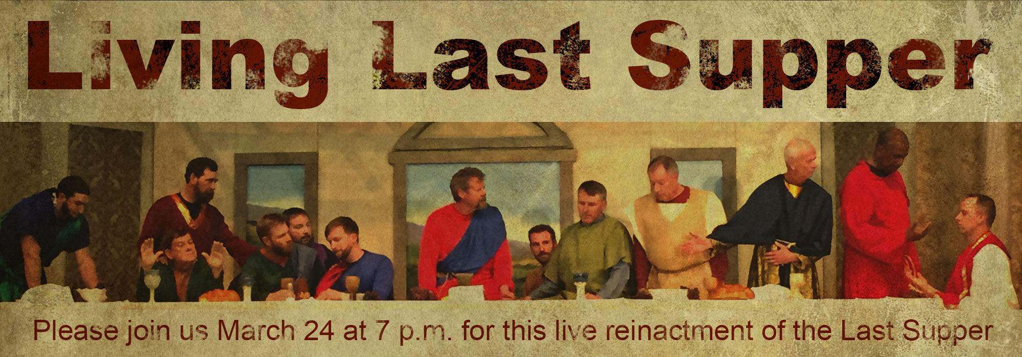 Living-Last-Supper-WebBanner - Parker United Methodist Church